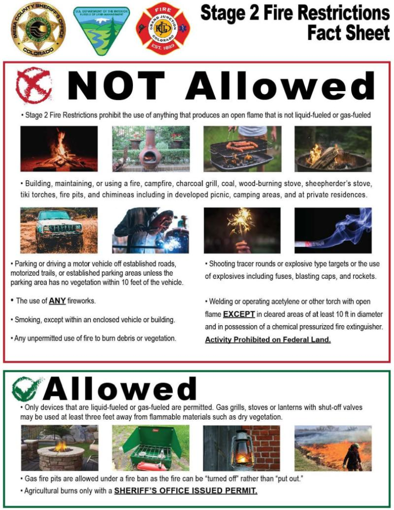 Stage 2 Fire Restrictions to Take Effect Friday - JunctionNow.com